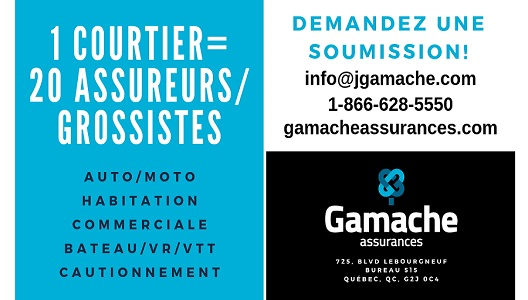 Assurances Jean Gamache • Québec, QC